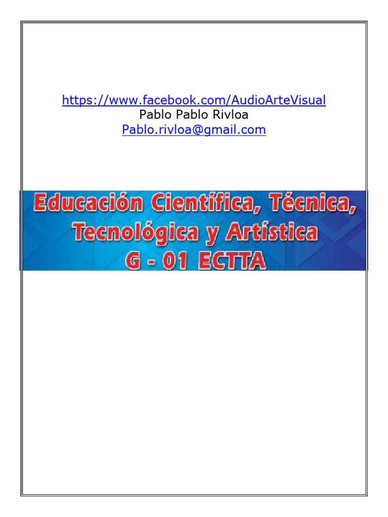 20) Educación-Científica-Técnica-Tecnológica-y-Artística | PDF | Plan ...
