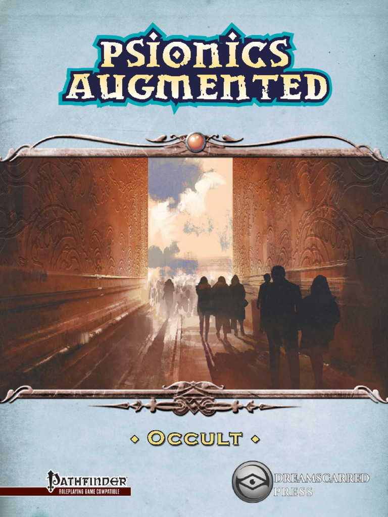 Psionics Augmented - Occult | PDF | D20 System