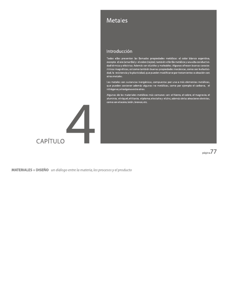 Materiales - Mas.diseño - Cap4 - Rev3 | PDF