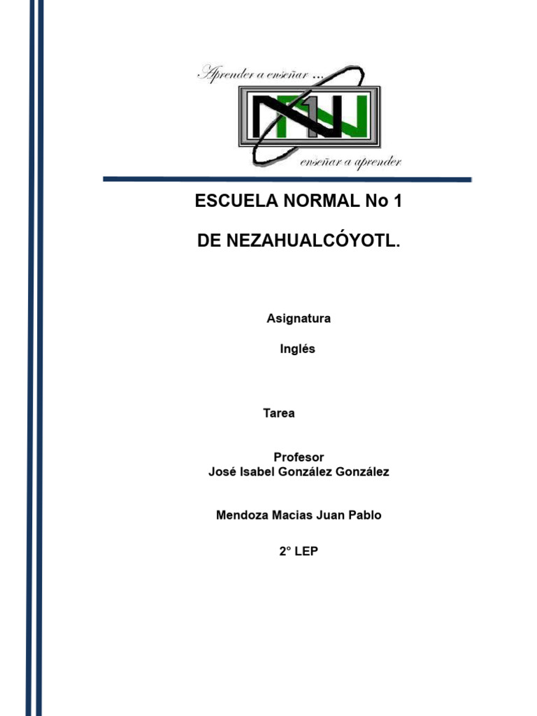 Formato para Tareas Normal | PDF
