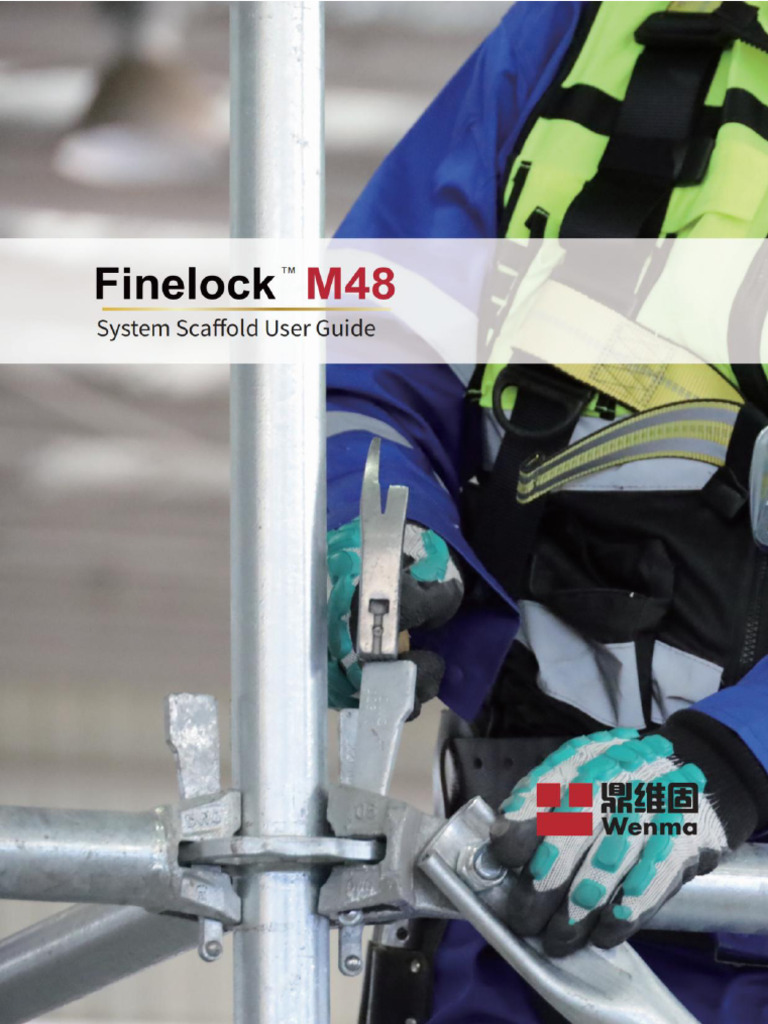 Finelock M48 System Scaffold User Manual - Wenma | PDF