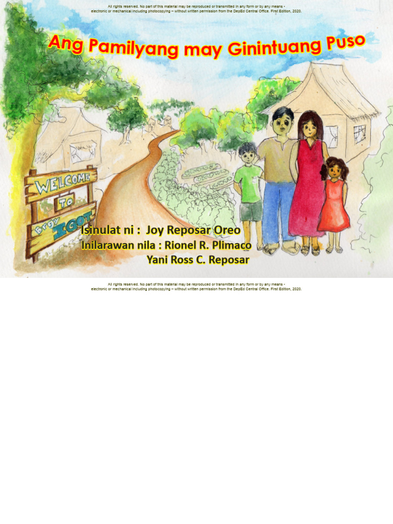 Ang Pamilyang May Ginintuang Puso | PDF | Philippines