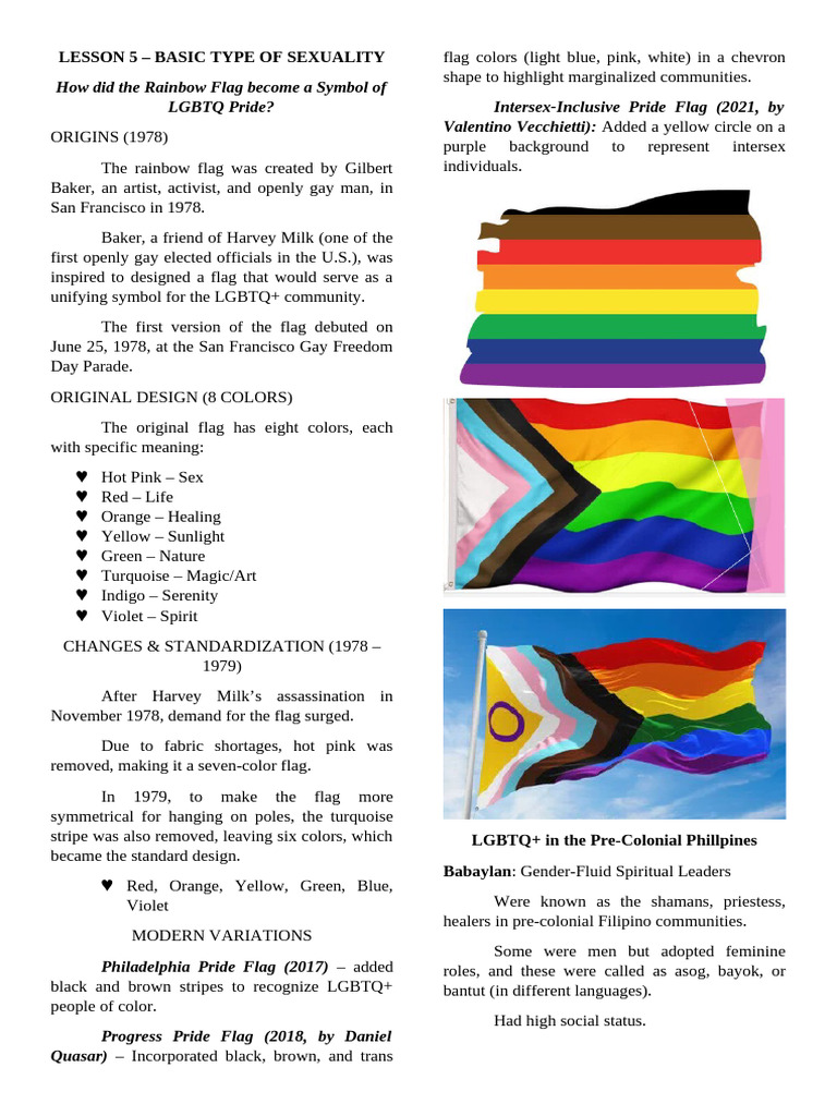 LESSON 5 - Basic Types of Sexuality | PDF | Sexual Orientation ...