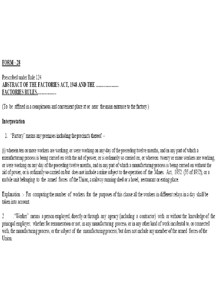 Form No 28 | PDF