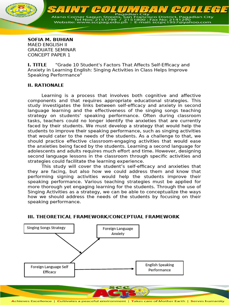 Concept Paper 1, 2, & 3 | PDF | Constructivism (Philosophy Of Education ...