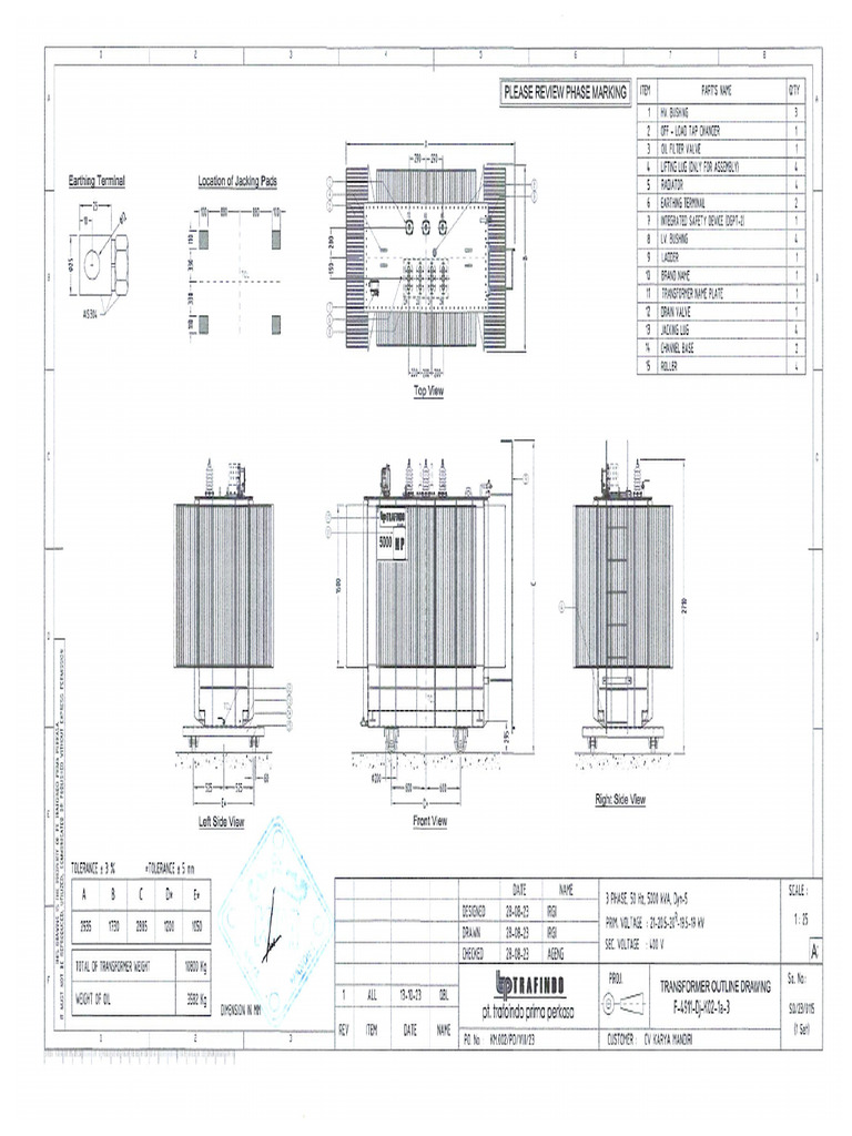 Drawing Approved | PDF