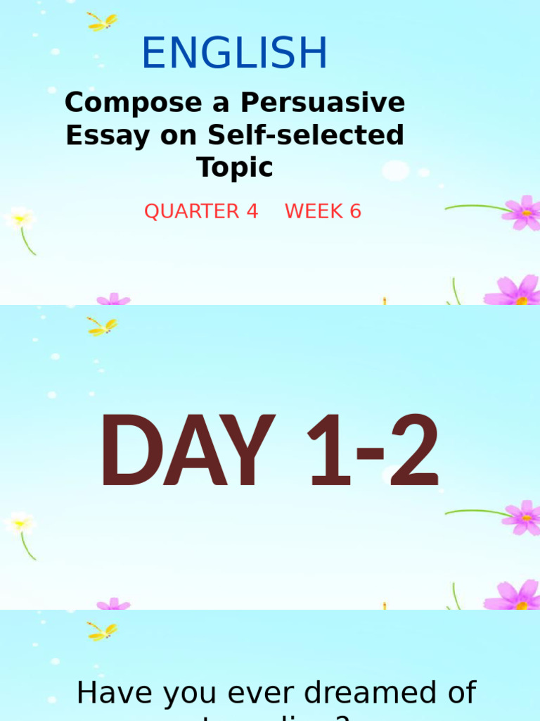 Q4 PPT Week 6 Eng-6 | PDF