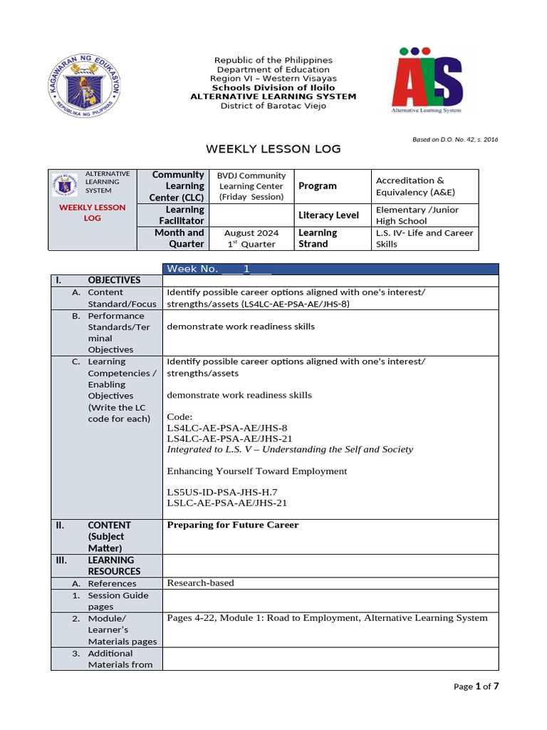 Career Preparation Strategies | PDF | Learning | Teachers