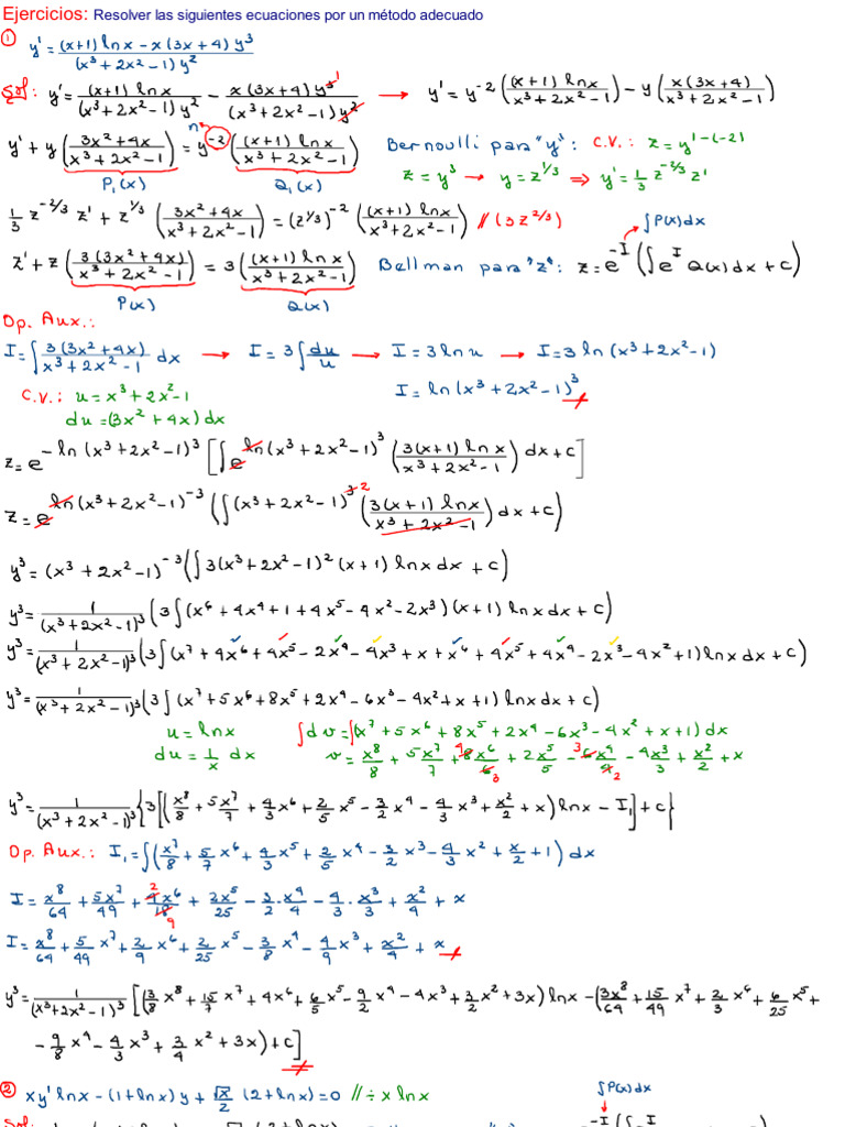 Ejercicios (Cap. I) | PDF