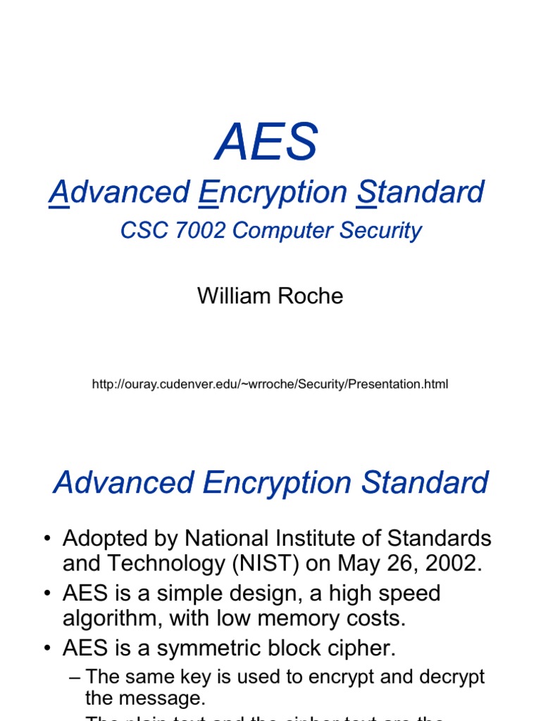 AES | PDF | Cryptography | Espionage Techniques AES | PDF | Cryptography | Espionage Techniques