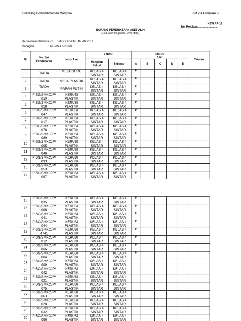 Kew-Pa 11 Kelas 4 Sintar | PDF