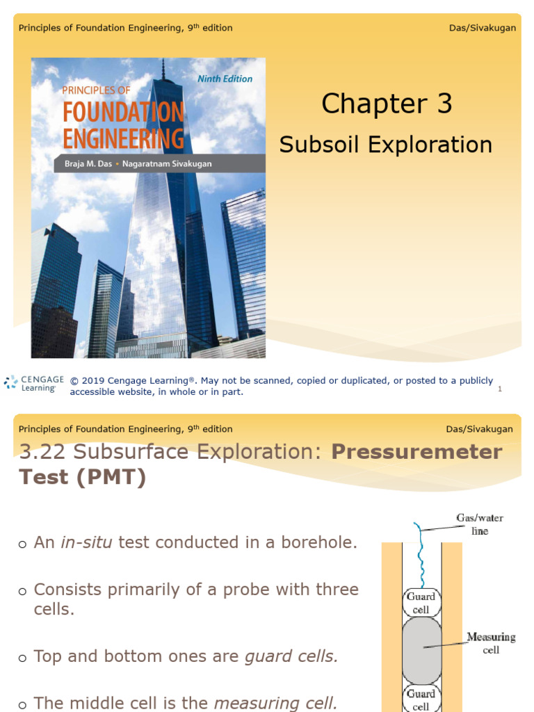 Part 5 Chapter03 - Subsurface Exploration 2025 | PDF | Applied And ...