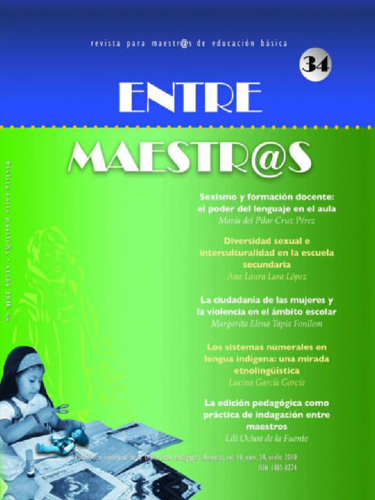 Entre Maestros 34 | PDF | Maestros | Sexismo