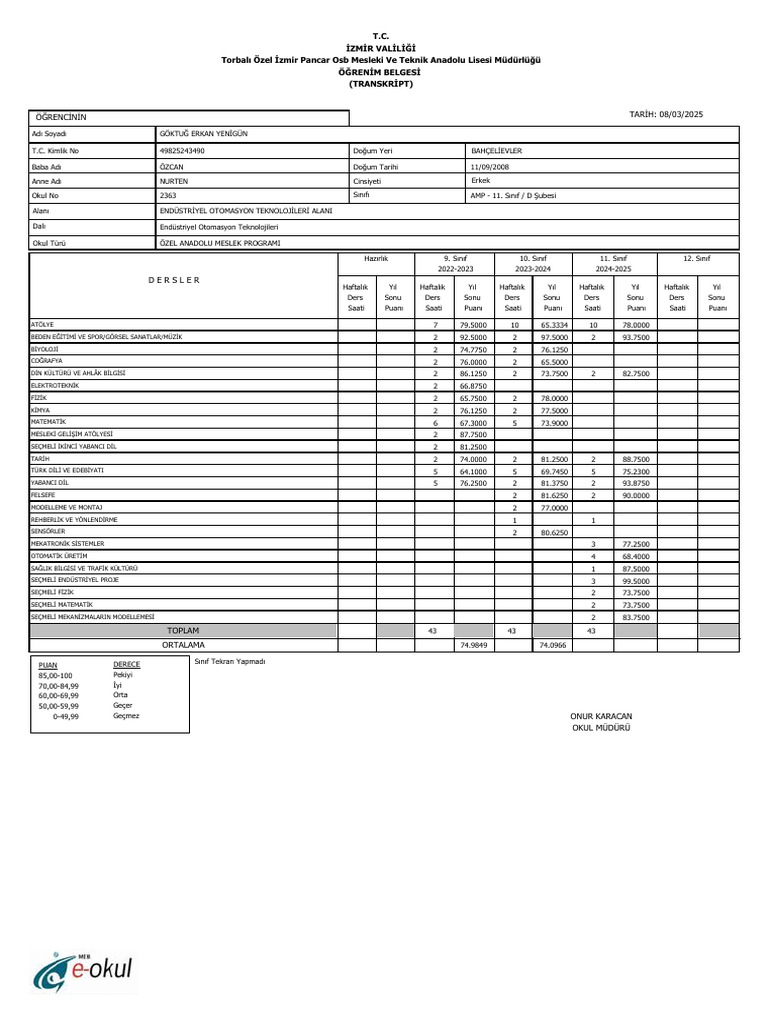 Ö Renc N N TAR H: 08/03/2025 | PDF
