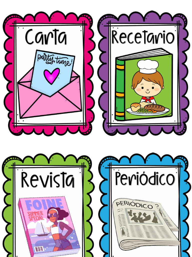 Formatos de Documentos Comunes | PDF