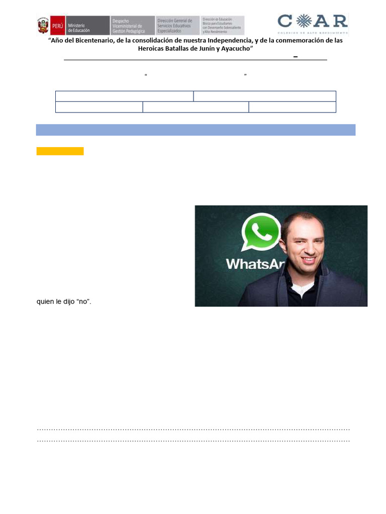 DMpA 14 - Ciudadanía y Entornos - 5to | PDF | Telecomunicaciones