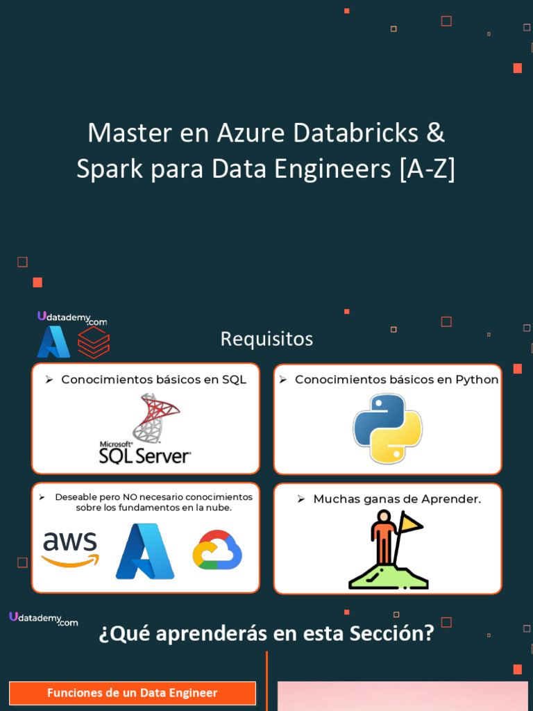 Master+en+Azure+Databricks | PDF | Apache Spark | Microsoft Azure