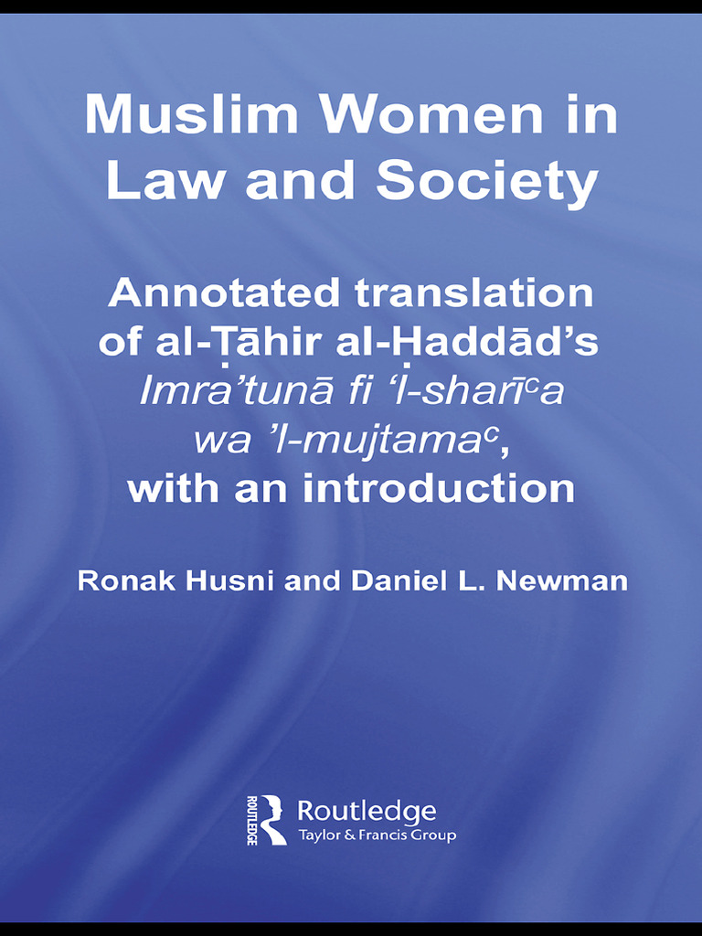 Ronak Husni, Daniel L. Newman Muslim Women in Law and Society Culture ...
