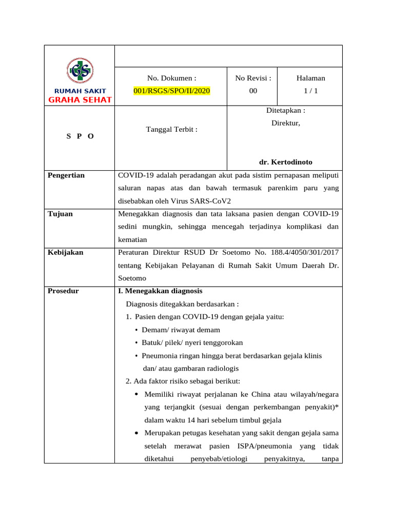 FORMAT BARU SPO | PDF