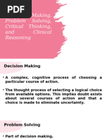 NurseThink® RN Clinical Judgment Map | PDF | Medical Diagnosis | Nursing
