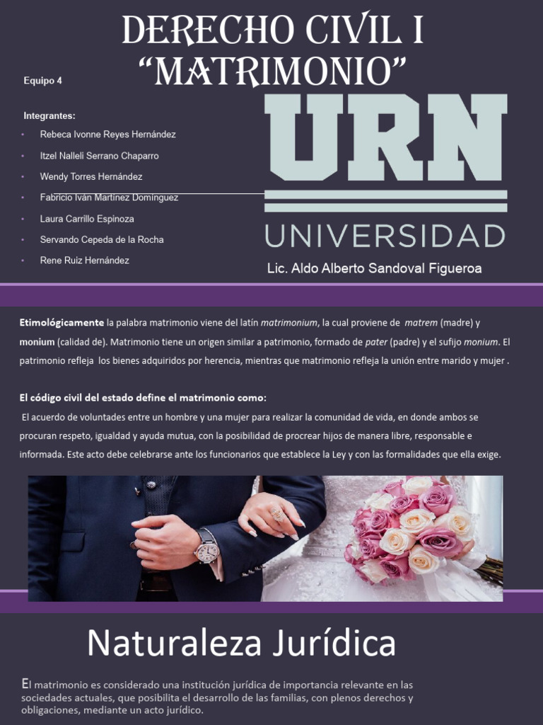 Presentacion Matrimonio | PDF | Matrimonio | Esposa