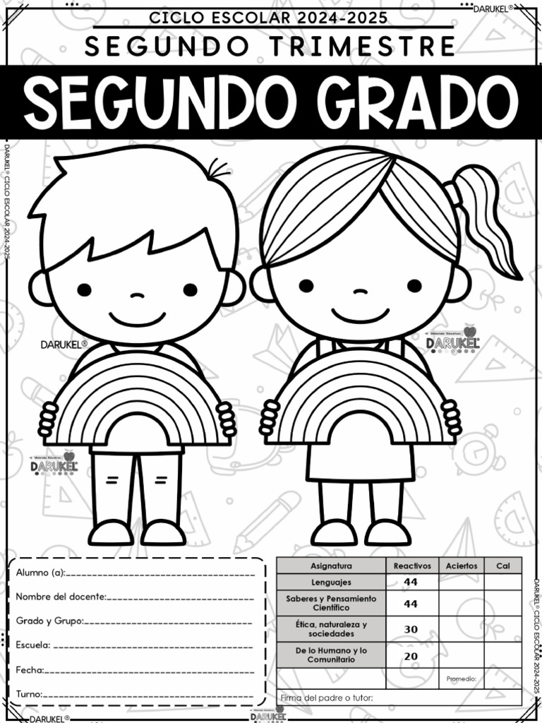 Darukel-Trim2 Editable Evaluación-Marzo-2024-2025 | PDF