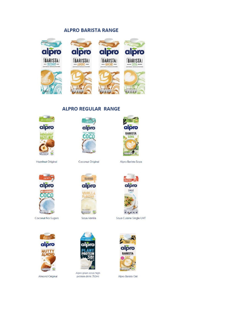 Alpro | PDF