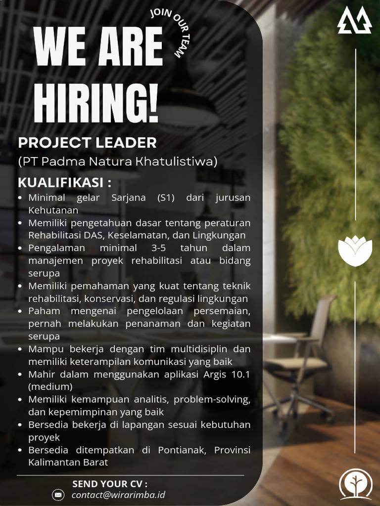 Job Vacancy Project Leader v3 | PDF