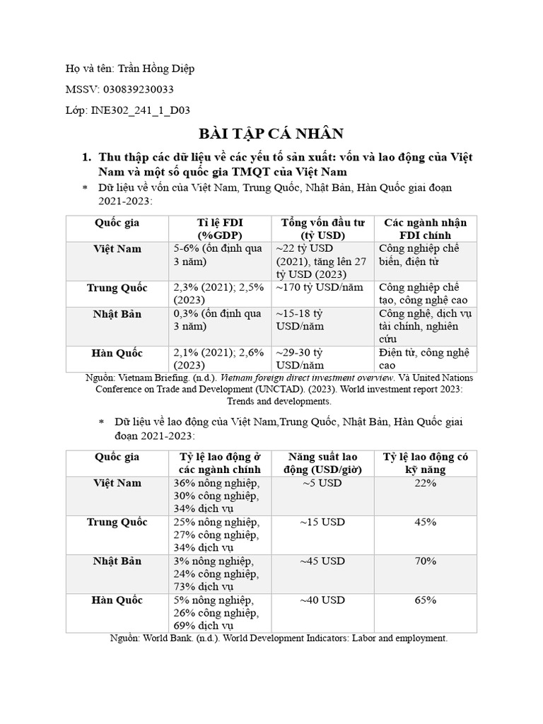 bài tập kthqt | PDF