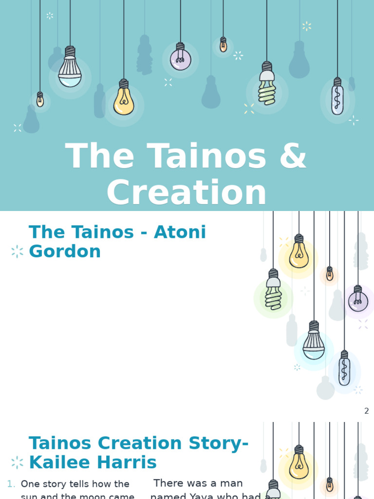 The Tainos and Creation | PDF | Creationism | Science