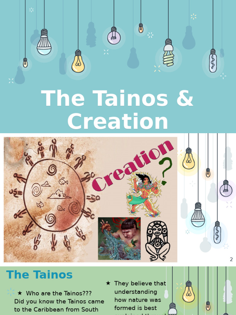 Taino Creation Myths and Legends | PDF | Deities | Science