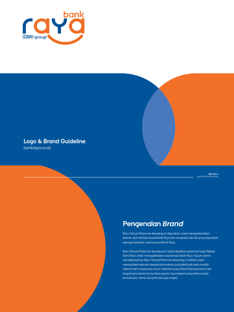 Pedoman Logo dan Branding Bank Raya | PDF