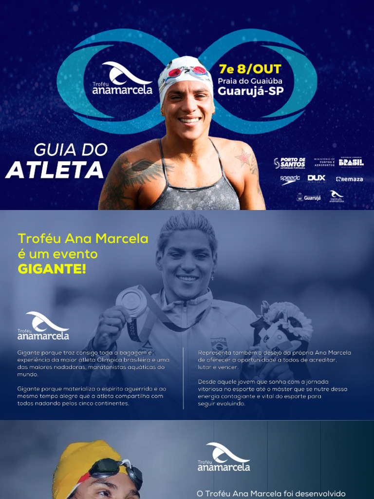 GUIA DO ATLETA - Troféu Ana Marcela - OUT-2023 | PDF