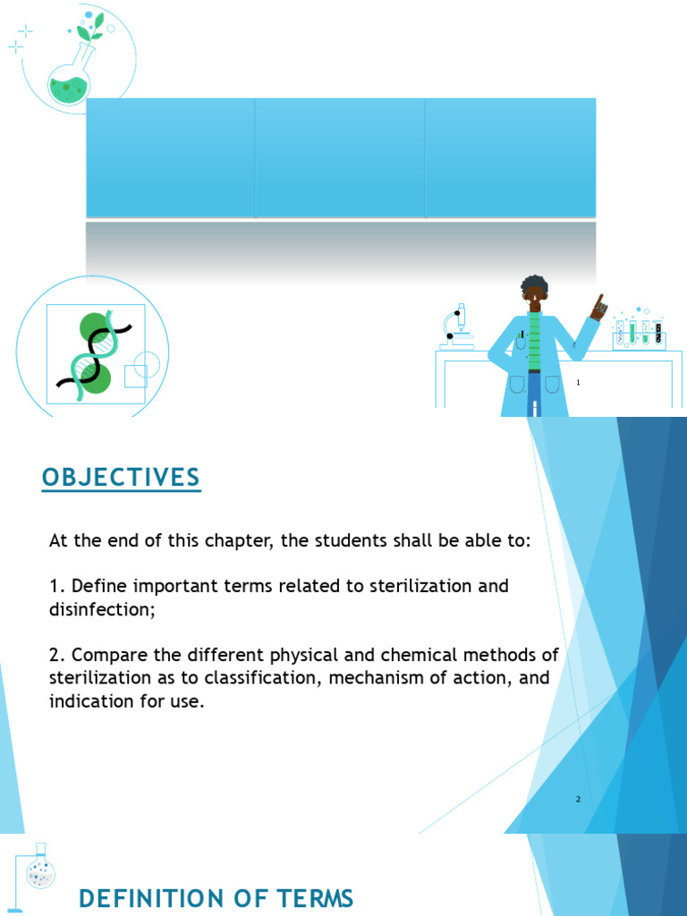 Chapter 7 Physical and Chemical Methods of Sterilization | PDF | Sterilization (Microbiology ...
