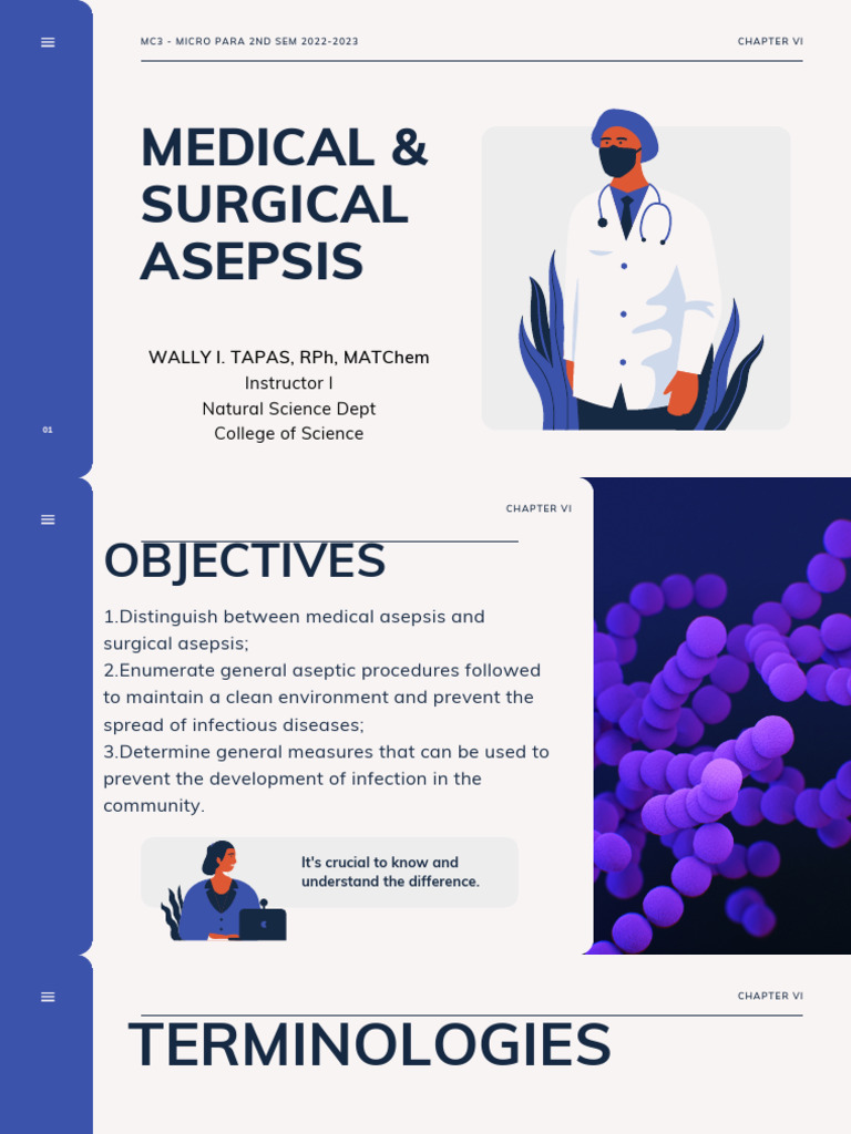 Medical and Surgical Asepsis Overview | PDF | Infection | Pathogen