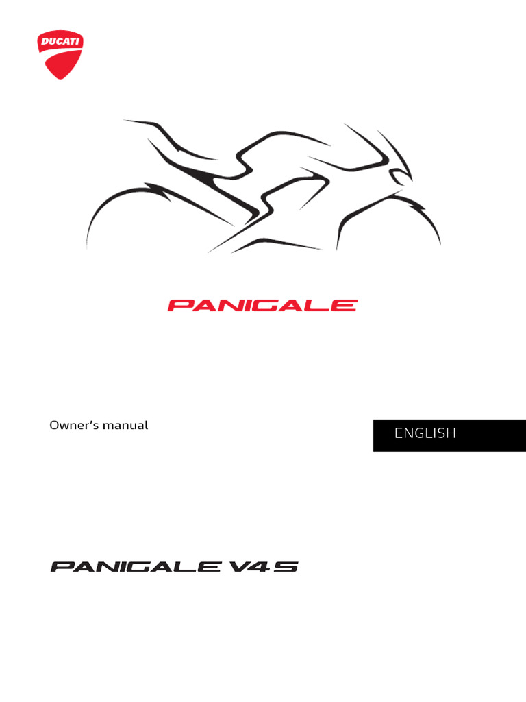 OM - Panigale V4S - EN - 25 - ED02 | PDF | Motor Vehicle | Vehicle ...