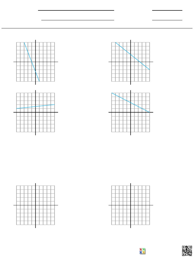 Finding Slope From A Graph | PDF | Equations | Mathematics