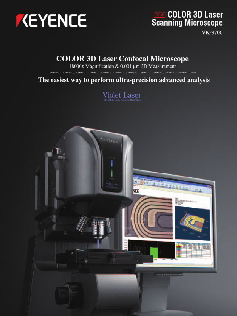 COLOR 3D Laser Scanning Microscope | PDF | Confocal Microscopy | Microscope
