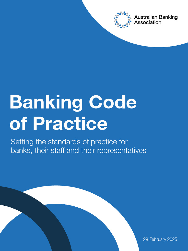 Banking Code of Practice - 2025 | PDF | Overdraft | Credit Card