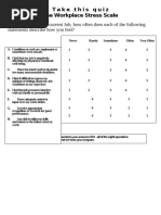 Utrecht Work Engagement Scale | PDF