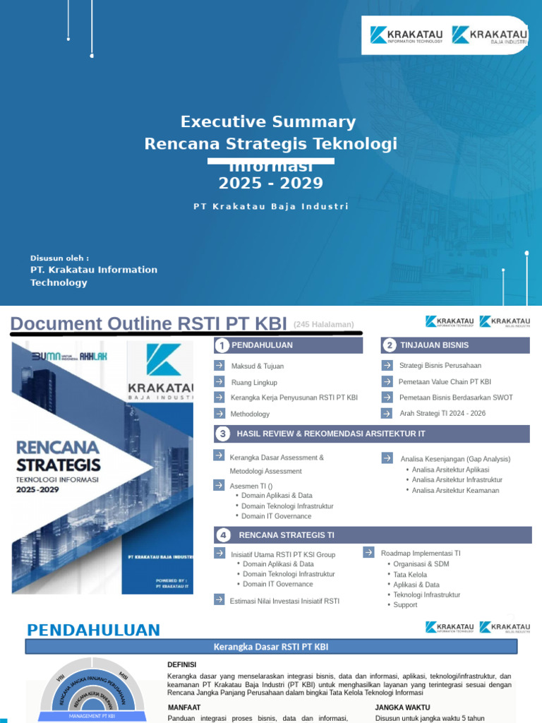 Executive Sumarry BOD V.3 | PDF