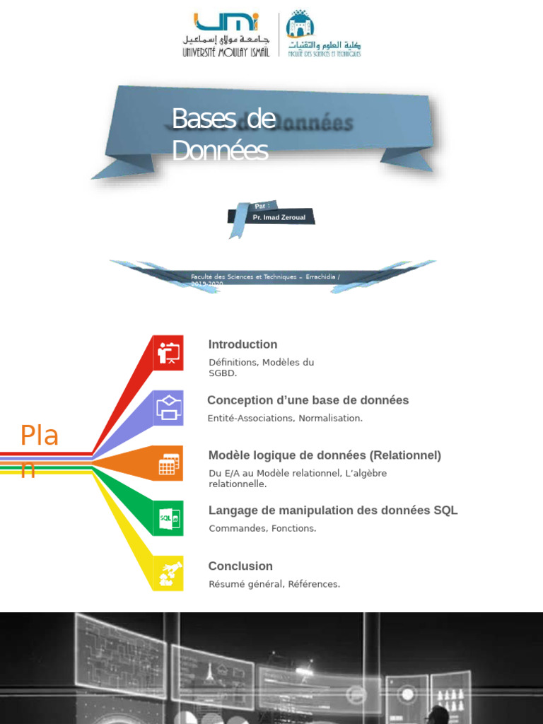 Présentation BD Cours Complet - BCG S4 | PDF | Bases de données | Base ...