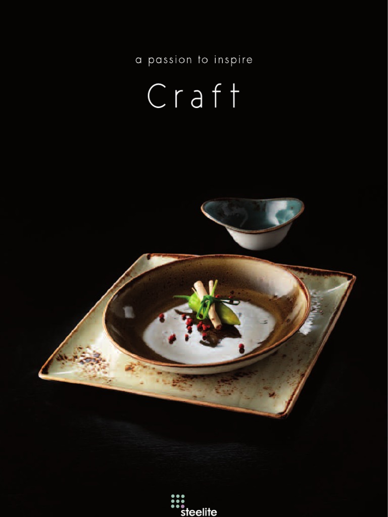 Craft by Steelite International | PDF | Pottery | Plastic Arts