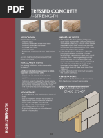 Killeshal Precast Concrete Lintel Specs | PDF | Prestressed Concrete ...
