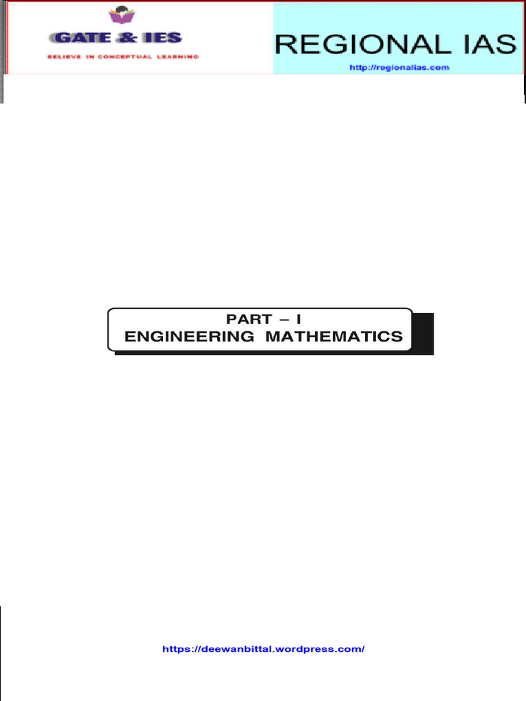 Unit-1 Engg. Mathmatics | PDF