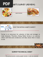 Eating Behavior Patterns Questionnaire | PDF | Lunch | Eating
