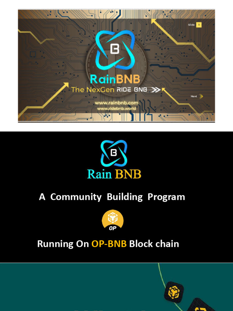 Rain BNB Updated | PDF