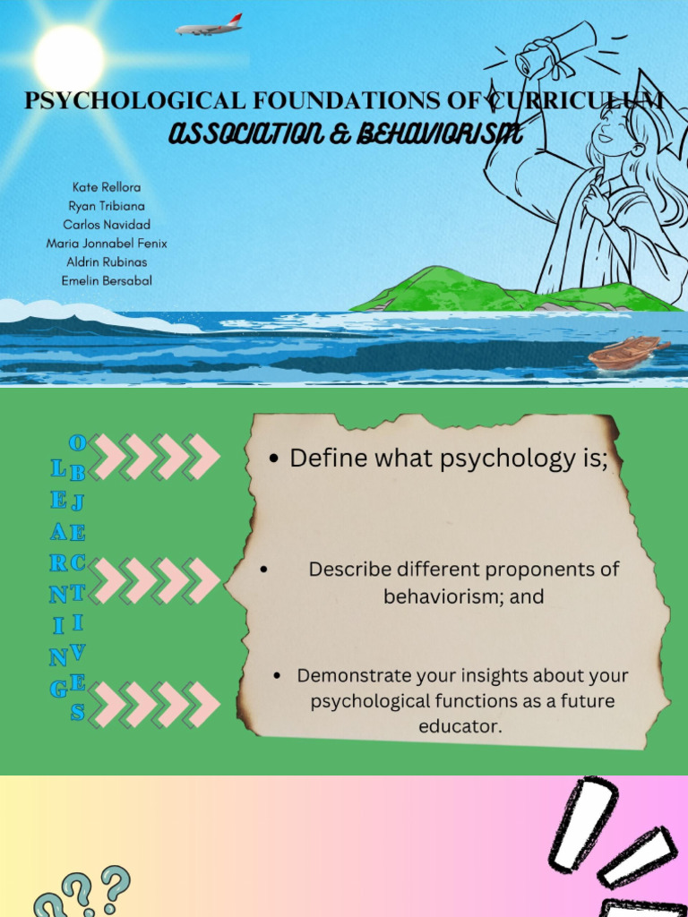 Prof. Educ. 4 Reporting (Psychological Foundation of Curriculum ...
