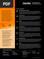 Jacobs Mission and Core Values Overview | PDF | Sustainability | Business