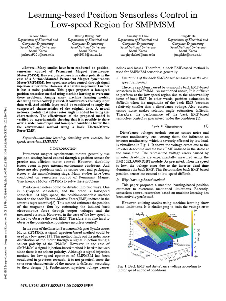 Paper 2 - Learning-Based Position Sensorless Control in Low-Speed ...